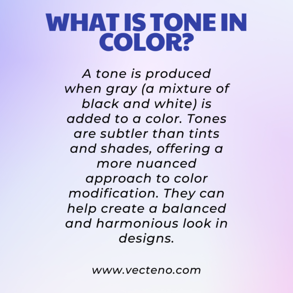 What is tints tones and shades ? - Vecteno
