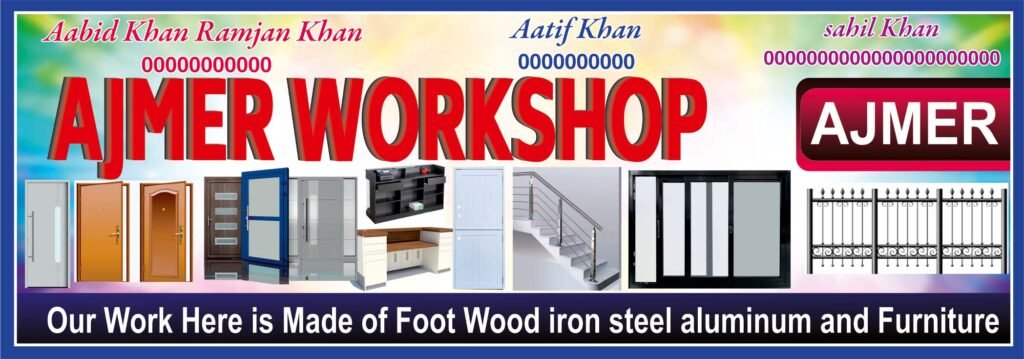 Furniture Shop Flex Banner Design